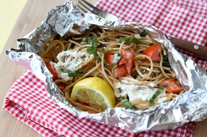 Grilled Pasta Packets | Tasty Kitchen Blog